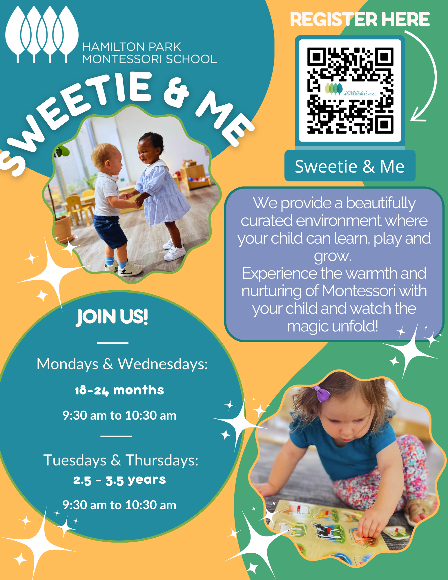 Sweetie & Me | Hamilton Park Montessori School - Jersey City, NJ ...